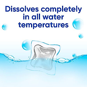 All Mighty Pacs with stainlifters free clear Laundry Detergent, Free Clear for Sensitive Skin, 66 Count - (Pack of 2)