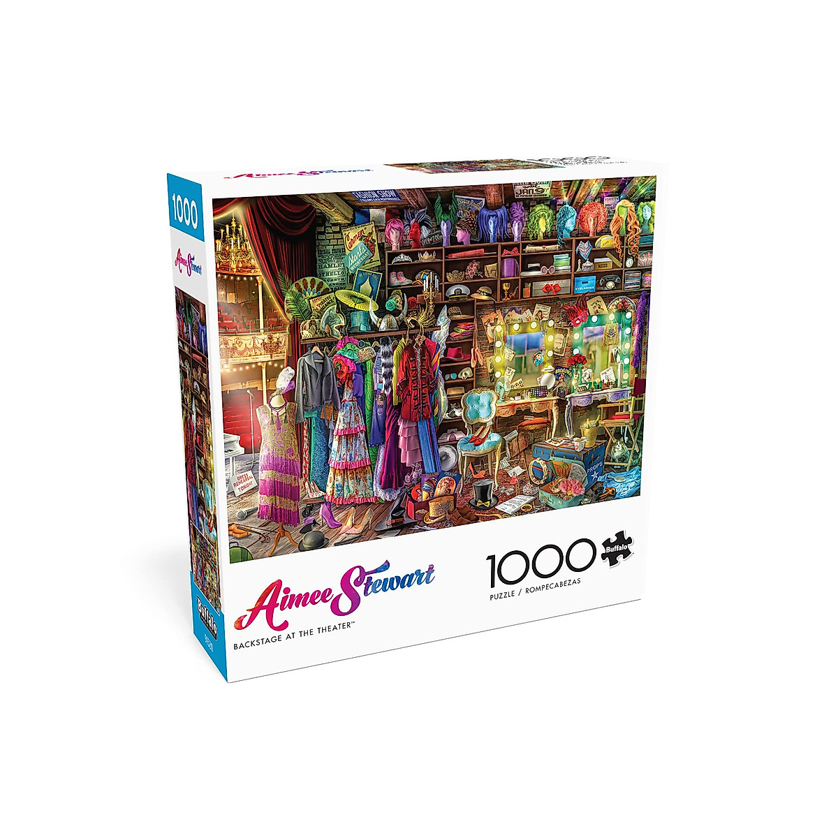 Buffalo Games - Aimee Stewart - Backstage at The Theater - 1000 Piece Jigsaw Puzzle