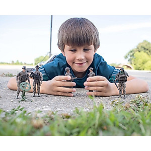 Elite Force Marine Recon Action Figures – 5 Pack Military Toy Soldiers Playset | Realistic Gear and Accessories – Sunny Days Entertainment