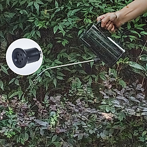 XDMTWLKJ 1L/34oz Thickened Household Gardening Watering Can Large Capacity Spray Bottle Long-Nozzle Garden Plant Watering Pot Sprayer (Grey)