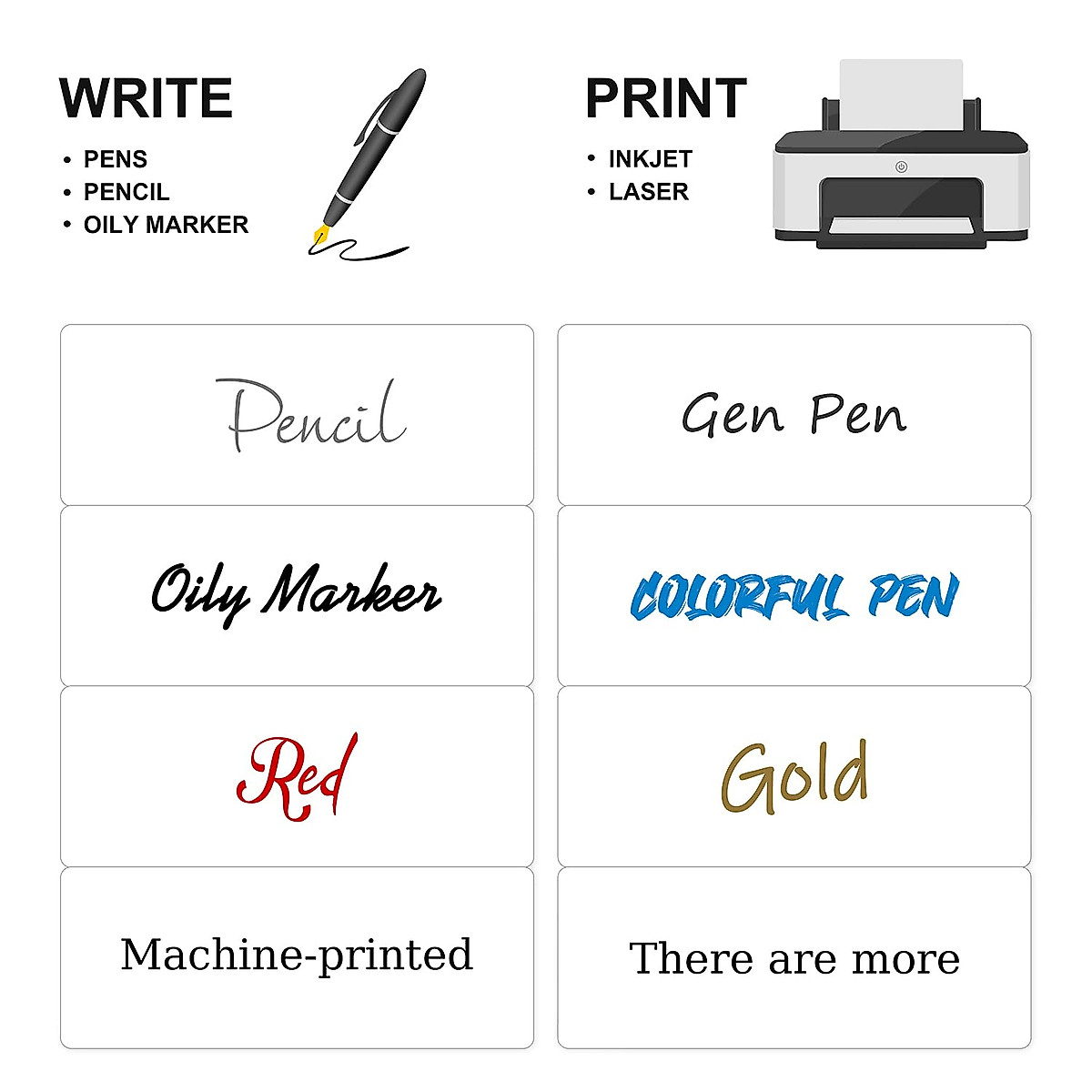 Methdic Address Labels 1" x 2-5/8" 900 Labels Sticker Paper for Laser/Ink Jet Printer Mailing Labels 8.5"×11" White 30 per Sheet