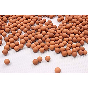 Replacement Filtration Mineral Beads Stones Balls for Filter Shower Head Showerhead 3 Kinds Red Gray White (Diameter 5-6mm)