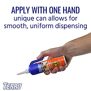 TERRO T502 Ready-to-Use Indoor Roach Bait Roach Gel Killer - Kills German, American, and Oriental Roaches – 3 oz