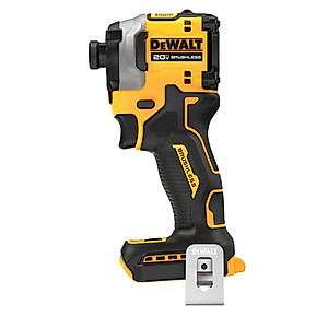 DEWALT ATOMIC 20V MAX* 1/4 in. Brushless Cordless 3-Speed Impact Driver one-pack Bare Tool (1pack ATOMIC 20V MAX Brushless 1/4 in. 3Speed Drive)