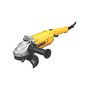 DEWALT Angle Grinder, 7-Inch, 4-Amp, 8,500 RPM, With Dust Ejection System, Corded (DWE4517)