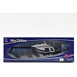 NewRay 26073A Sky Pilot Bell 206 Police, White
