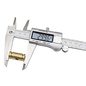 WONDERSUNM Digital Caliper IP54 Waterproof Digital Calipers 0-12inches/0-300mm with Stainless Steel Inch/Metric Conversion Caliper Measuring Tools