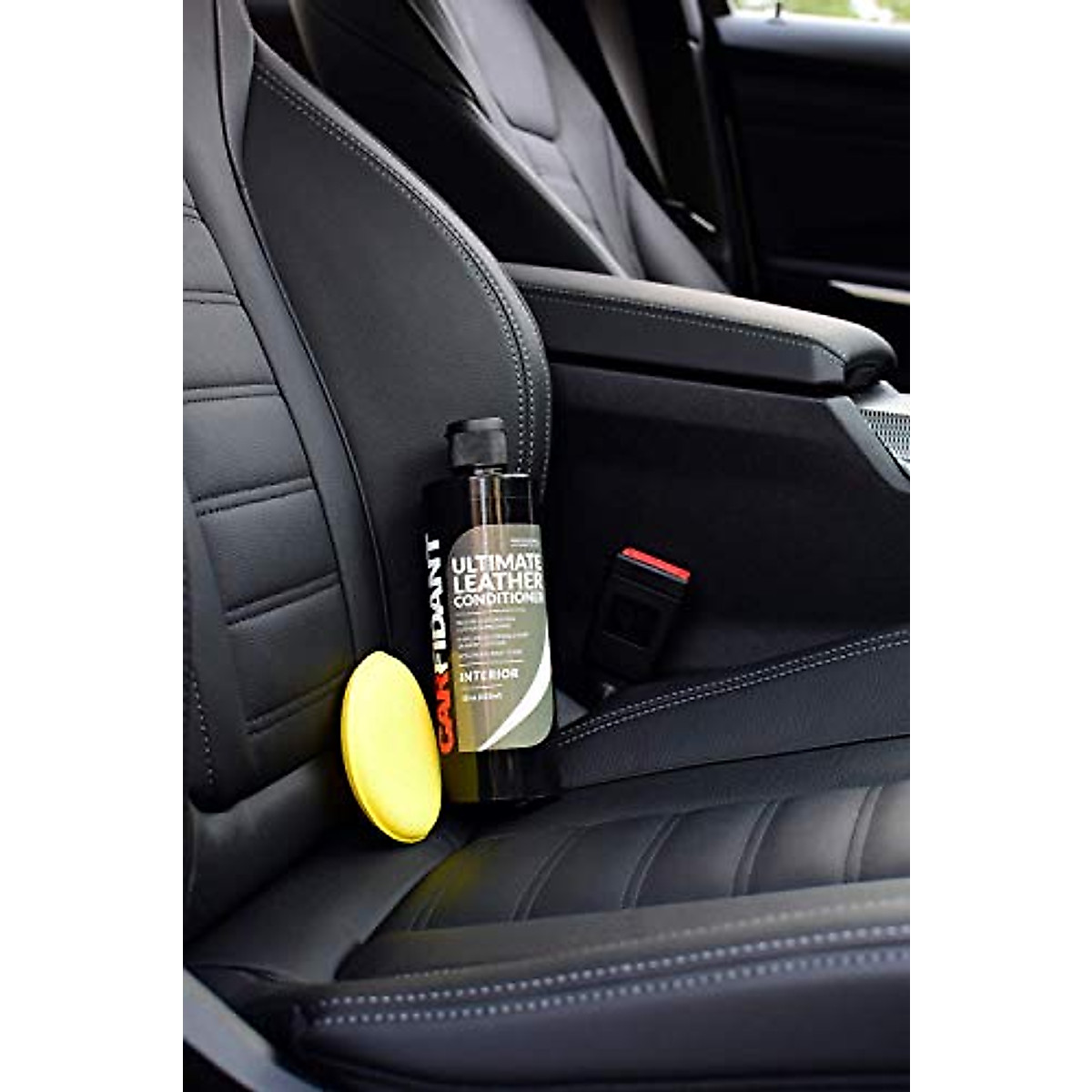 Carfidant Ultimate Leather Conditioner & Restorer - Full Leather Restoration & Conditioning Kit with Applicator Pad for Leather Automotive Interiors, Car Dashboards, Sofas & Purses!- 18oz Kit…