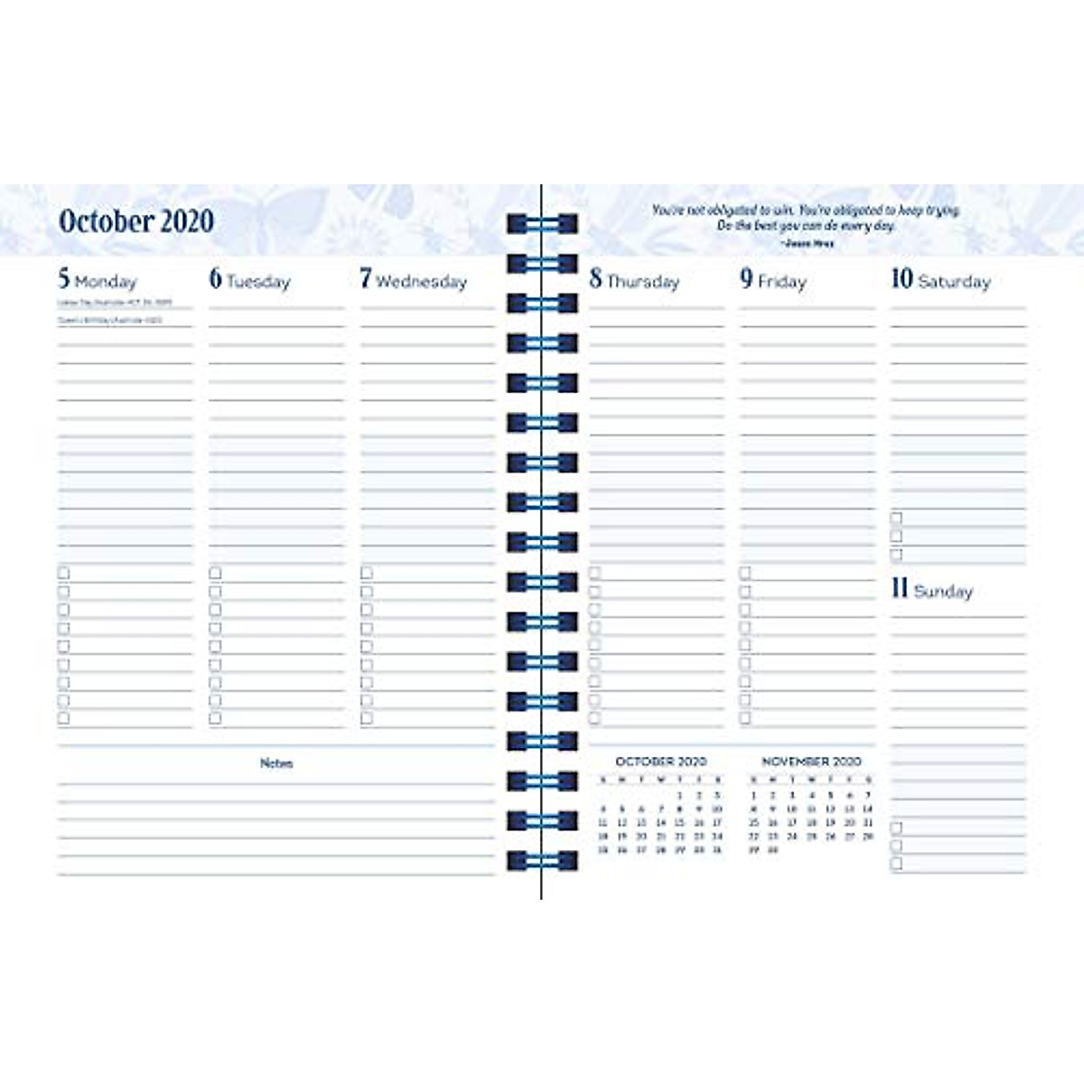 Posh: Deluxe Organizer 17-Month 2020-2021 Monthly/Weekly Planner Calendar: Garden Creatures