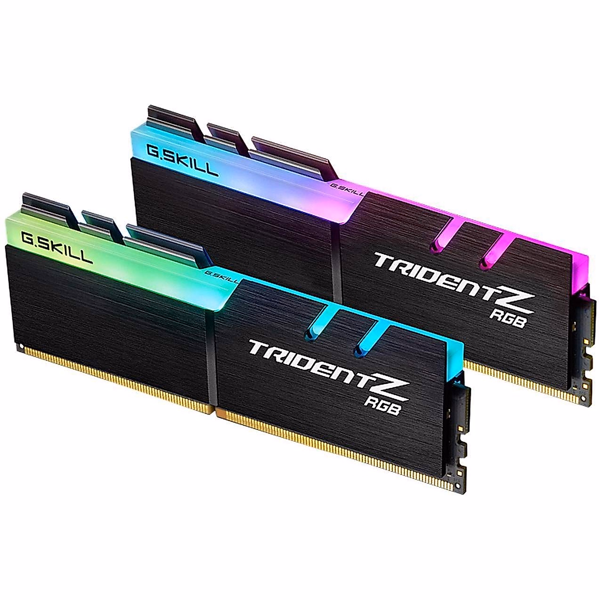 G.SKILL Trident Z RGB Series (Intel XMP) DDR4 RAM 16GB (2x8GB) 3600MT/s CL18-22-22-42 1.35V Desktop Computer Memory UDIMM (F4-3600C18D-16GTZRX)