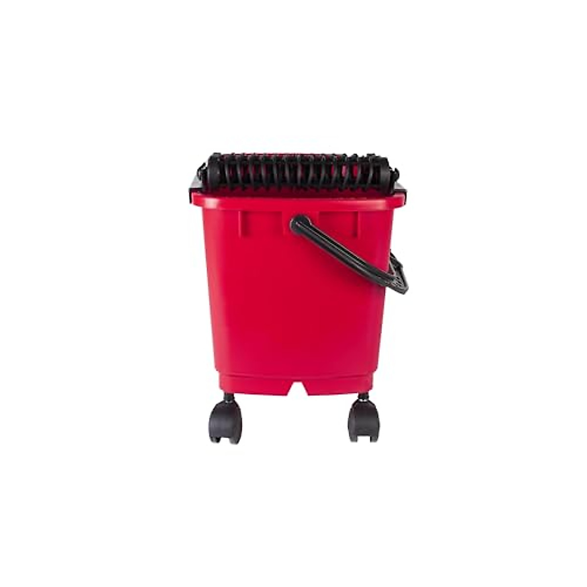 RUBICLEAN Triple SuperPro Grout Bucket System – Lightweight, Durable Washboy with 3 Spiral Rollers, 5.3 gal Capacity, Wheels, and Carry Handle – Ideal for Tile Installation and Cleaning