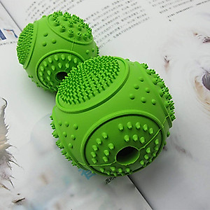 Ball Toy Molar Ball Tooth Grinding Toy Rubber Chew Toy for Pet Dog (Size L 7.5cm)