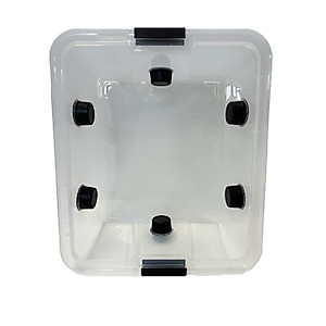 Myco Labs Grower's Select Mushroom Monotub Fruiting Chamber with Filter Disks and Liner