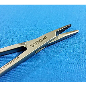T/C PREMIUM O.R GRADE MAYO HEGAR NEEDLE HOLDER 6" SERRATED WITH TUNGSTEN CARBIDE INSERTS ( HTI BRAND)