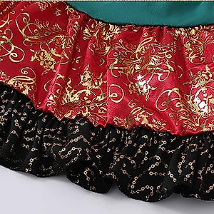 Toddler Baby Girl Pumpkin Printed Tutu Dress Spider Tulle Dress Ball Gown Dress Lace Cloak Outfit Baby Bat Tutu Dress Red