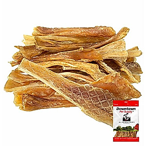 Downtown Pet Supply USA Sourced 4-7" Junior, 25 Pack Beef Tendons for Dogs - Rawhide Free Dog Chews Long Lasting and Non-Splintering - Single Ingredient, Nutrient-Rich Tendon Chews for Dogs