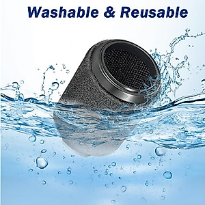 VF7000 Filter Replacement Compatible with Ridgid 5-20 Gallon Wet/Dry Vacuums Cleaners And Husky 6-9 Gallon Vacuum Cleaners Replacement Filter, 2 Pack