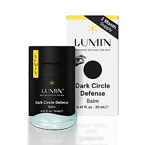 Lumin - Men's Dark Circle Defense Balm - Anti-Aging Korean Formulated Eye Cream Treatment for dark circles, fine lines, & wrinkles, Suitable for all skin types, Daily Use, 20ml, 1-Pack