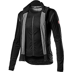 CASTELLI Men's Alpha ROS 2 Jacket, Light Black, X-Large-XX-Large