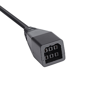 AC Power Supply Converter Transfer Cable Portable for 360 Power Supply on - Black Adapter Slim for a 0ne Console Conversion Power Supply