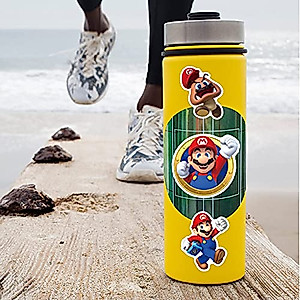 FANGJIA Game Stickers 100pcs Popular Anime Cartoon for Teens Kids Adults Vinyl Waterproof Laptop Water Bottle Skateboard