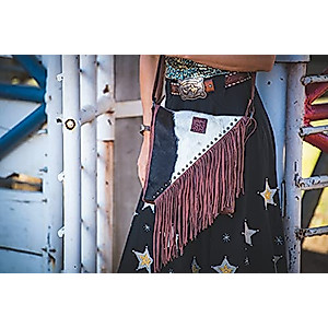 STS Cowhide Teton Crossbody in Urban Red-Brown STS33589