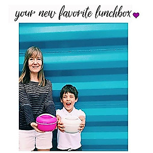 kinsho Bento Salad Container, Lunch Bowl for Salads | Bento Lunch-Box Containers with Lid for Adults | Meal Prep Kit for Lunches To Go | Leakproof Dressing Cup | BPA-Free Grey