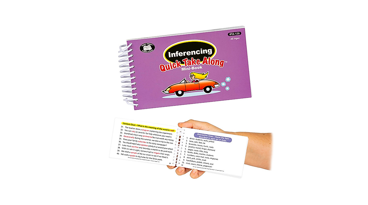 Inferencing Quick Take Along Mini-Book | Boost Kids' Reading Skills