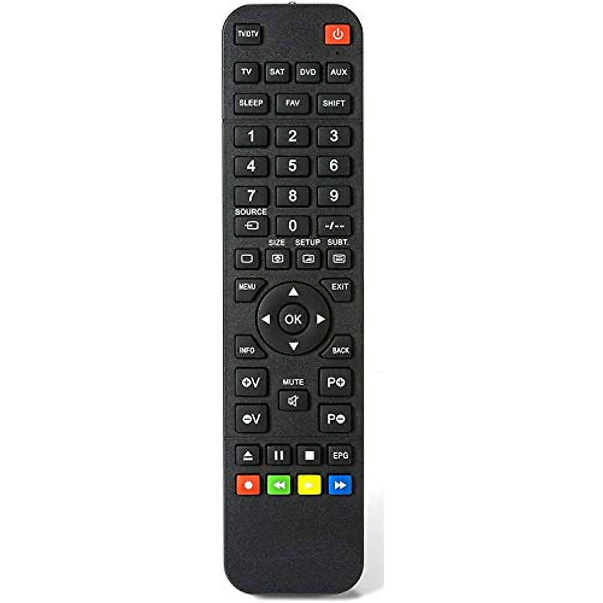 Replacement Remote Control for Yamaha MCR-040 MCR-140 CRX-040 WS19340