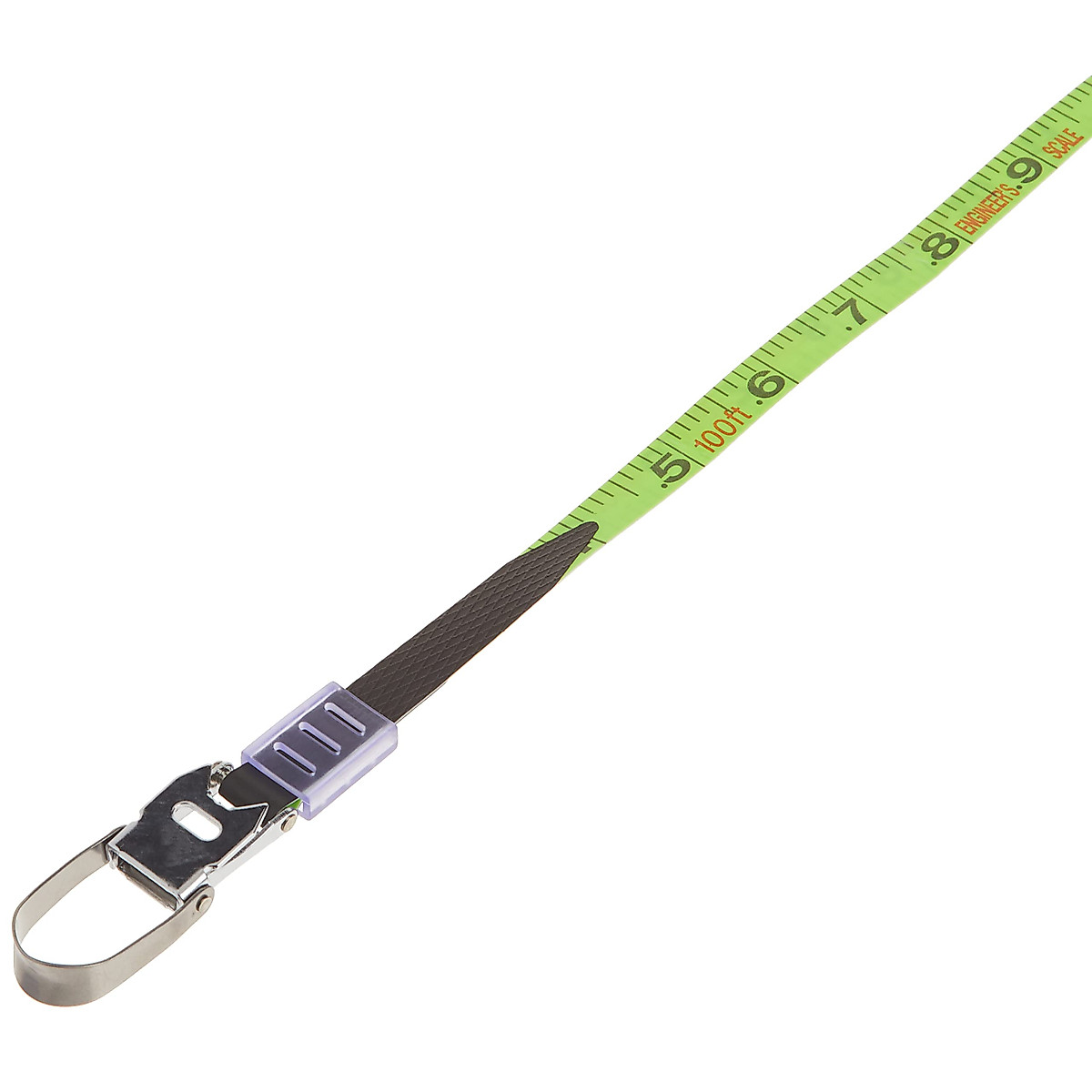 Komelon 8811 Fast Back Open Reel Long Tape Measure with Double Nylon Coated Fiberglass Blade 100-Feet by 1/2-Inch