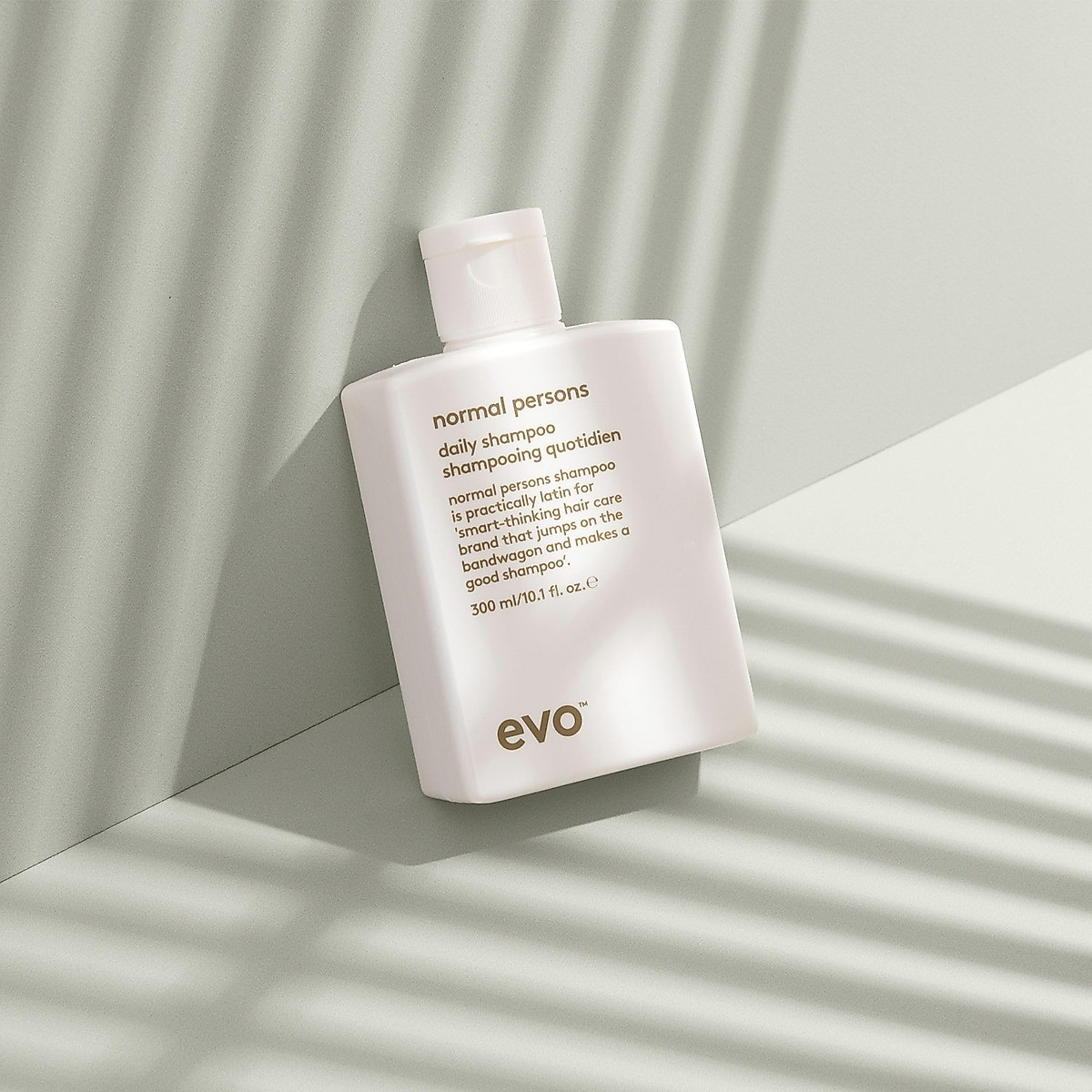 EVO Normal Persons Daily Care Shampoo - Deeply Cleanses, Removes Product Build-Up & Strengthens All Hair Types - 300ml / 10.1fl.oz