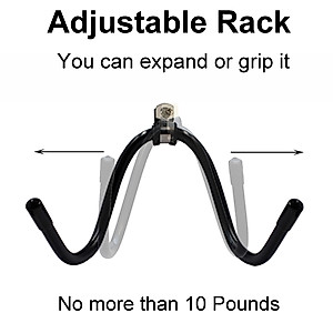 YYST Rolling Pin Holder Rolling Pin Display Rack Rolling Pin Storage - Hardware Included -W Style (2)