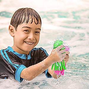 ArtCreativity Octopus Water Balls, Set of 3, Rubber Kids’ Bath Toys, Sensory Stress Relief Pool Toys for Kids, Cute Goodie Bag Fillers for Boys and Girls, Pink, Blue and Green