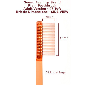 Sound Feelings Toothbrush - Basic, Soft, 1-Pack (Single), Adult