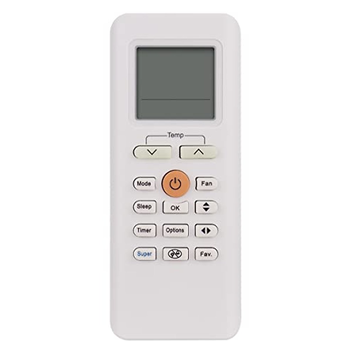 New RG70A/BGEF Replace Remote Control Compatible with Midea Air Conditioner AC RG70E/BGEF RG70C RG70E1/BGEF RG70E2/BGEFU1 RG70E3/BGEF RG70E2/BGEF RG70F/BGEFU1