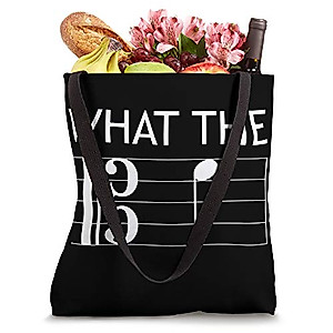 What the F Alto Clef Viola Music Tote Bag