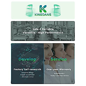 KINGDANS 10W 32GB Hidden Camera Wireless Charger, 1080P Spy Camera Hidden Camera for Home Security, Smart Remote Nanny Cam, WiFi Spy Cam, Fast Wireless Charging Compatible iPhone 13/12/11 - No Sound