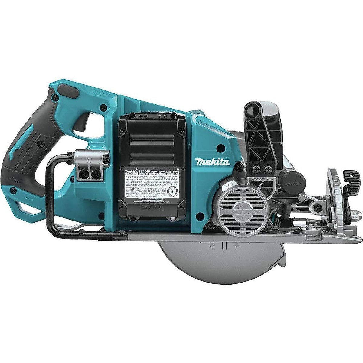 Makita 40V Max XGT Brushless Lithium-Ion 7-1/4-Inch Cordless Rear Handle Circular Saw Kit (4 Ah)