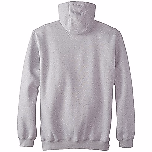 Carhartt Men's Loose Fit Midweight Sweatshirt, Heather Grey, Large Tall
