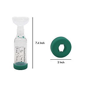 Dog Aerosol Chamber (3 Masks) - Inhaler Spacer for Respiratory Support – Includes 3 Masks to Fit All Dogs