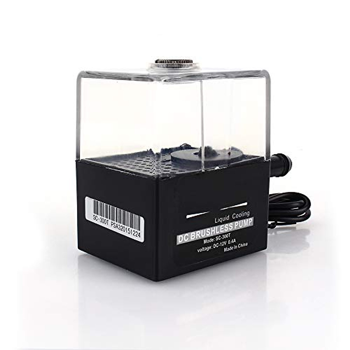 CPU CPU Sc-300T Dc 12V Ultra-Quiet Water Cooling Pump 4W Reservoir .300L/H for Pc CPU Liquid Cooling System