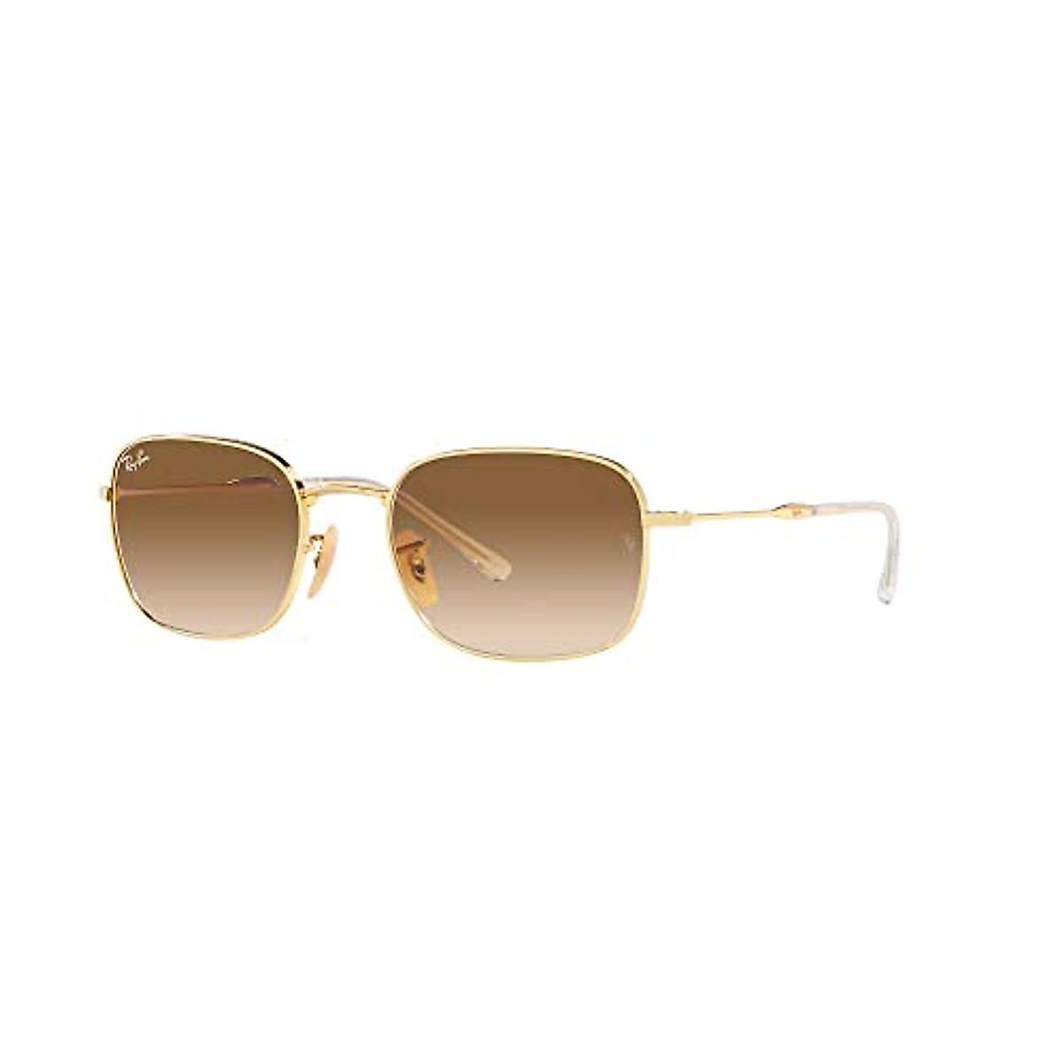 Ray-Ban RB3706 Square Sunglasses, Gold/Gradient Brown, 54 mm