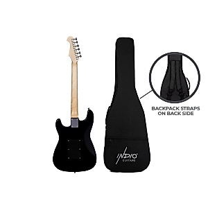 Monoprice 6 String Solid-Body Electric Guitar, Right (610036), Sunburst