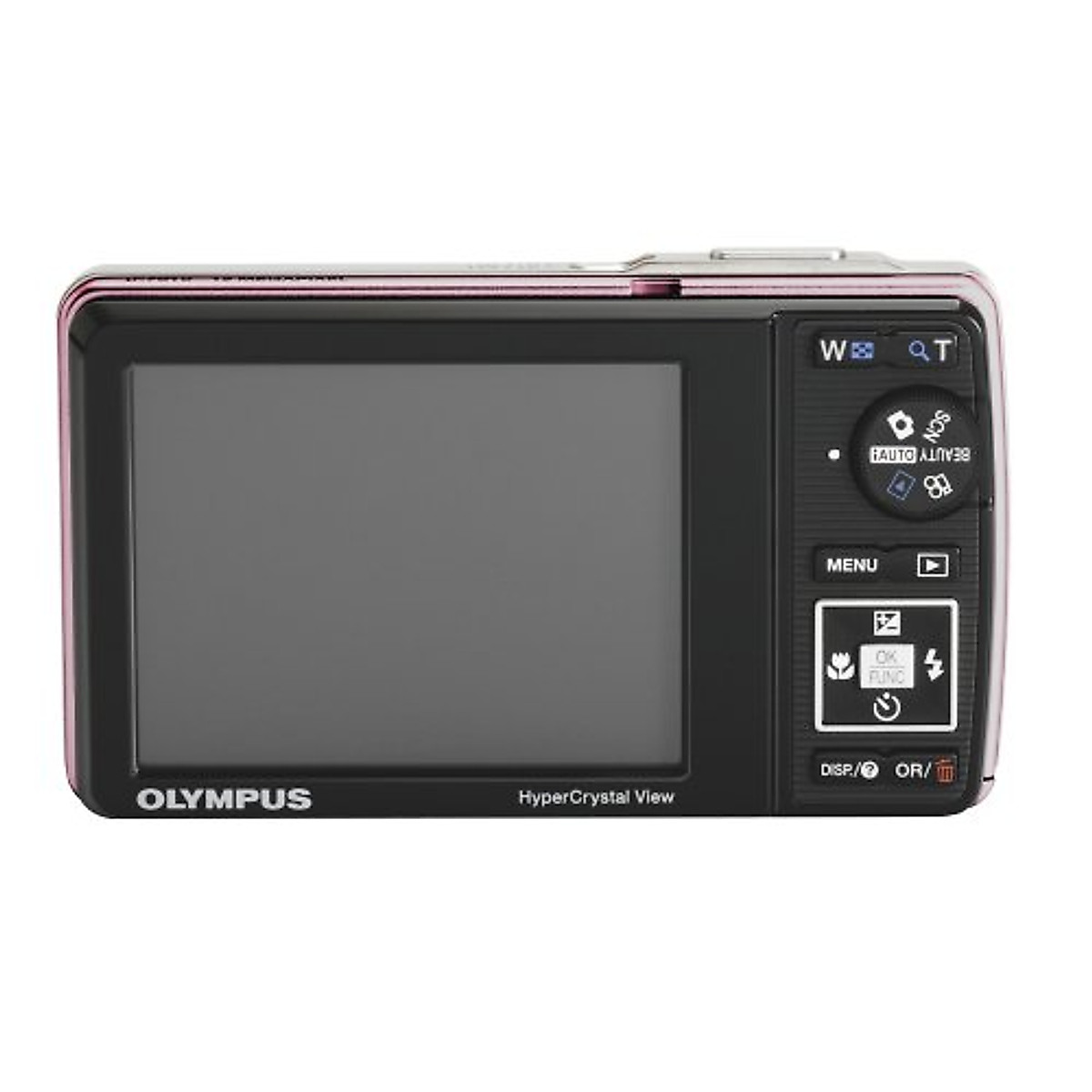 Olympus Stylus 7010 12MP Digital Camera with 7x Dual Image Stabilized Zoom and 2.7 inch LCD (Pink)