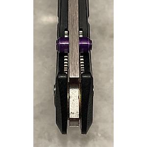 Translucent Purple Torx Screws, Thumb Stud & Standoff for Benchmade 940-2 Knife