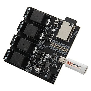 LILYGO TTGO T-Relay ESP32 Wireless Module DC 5V 4 Groups Relay Development Board 4MB Flash WiFi BLE Remote Switch Control