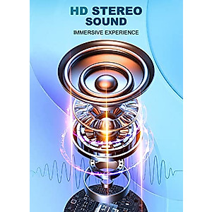 TOPOINT Sleep Headphones, Sleeping Headphones Bluetooth Sleep Mask with Bluetooth Headphones, Aid Sleep Light Blackout Sleeping Eye Mask Headphones for Sleeping Side Sleepers Women Girls Gifts