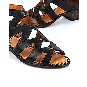 Pikolinos Women's Melilla W4G Open Toe Sandals, Black, 7