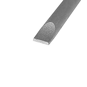 uxcell 10 Pcs 5mm Slotted Tip Magnetic Flat Head Screwdriver Bits, 1/4 Inch Hex Shank 2-inch Length S2 Power Tool