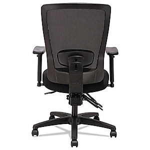 Alera ALENV41M14 Envy Series Mesh High-Back 250 lbs. Capacity Multifunction Chair - Black